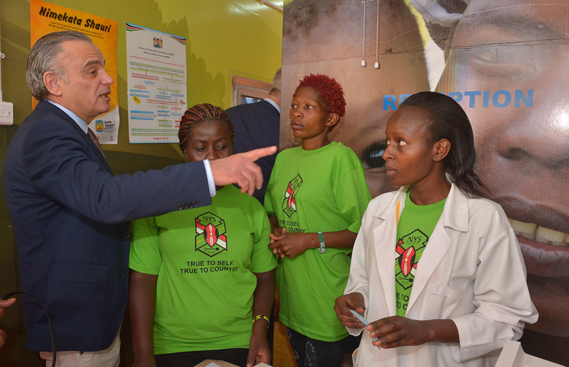 The First Lady of Kenya champions access to health services in the ...