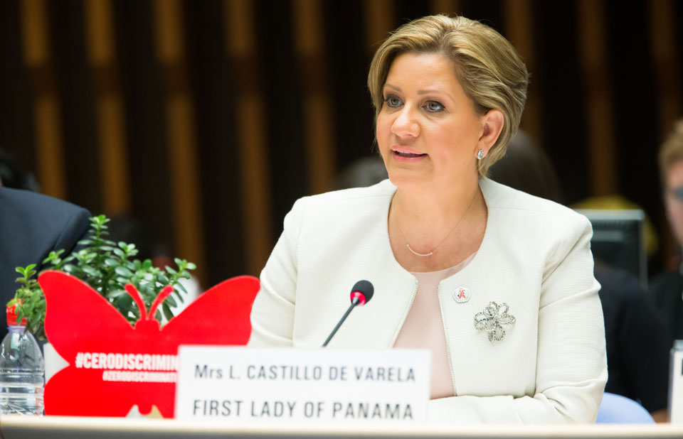 First Lady of Panama champions zero discrimination | UNAIDS