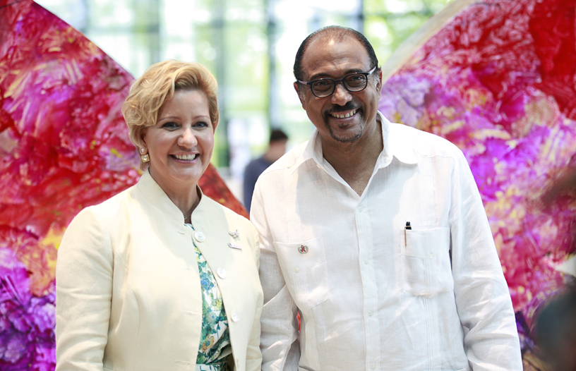 First Lady of Panama visits UNAIDS | UNAIDS