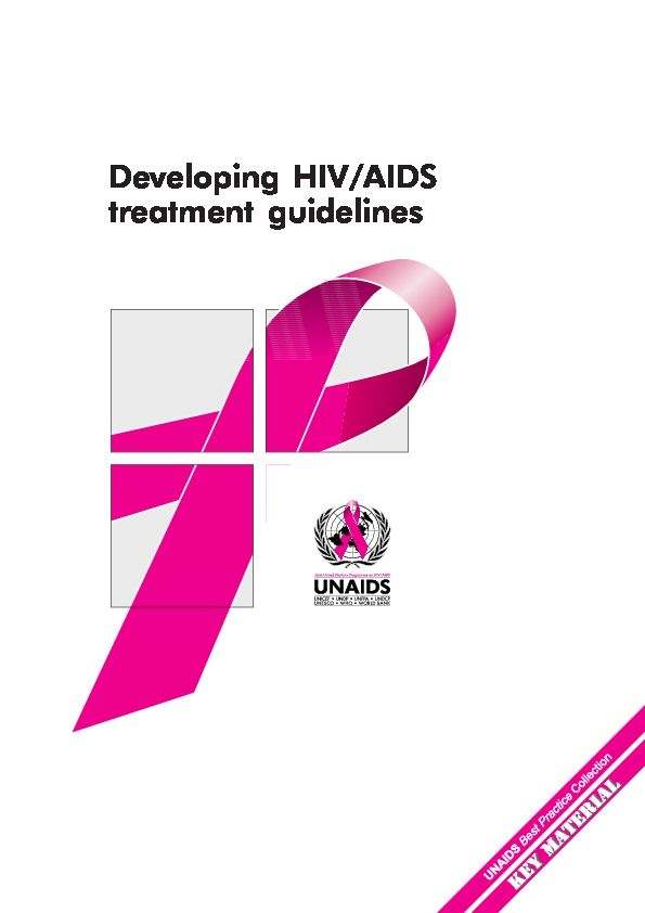 Developing HIV/AIDS treatment guidelines | UNAIDS
